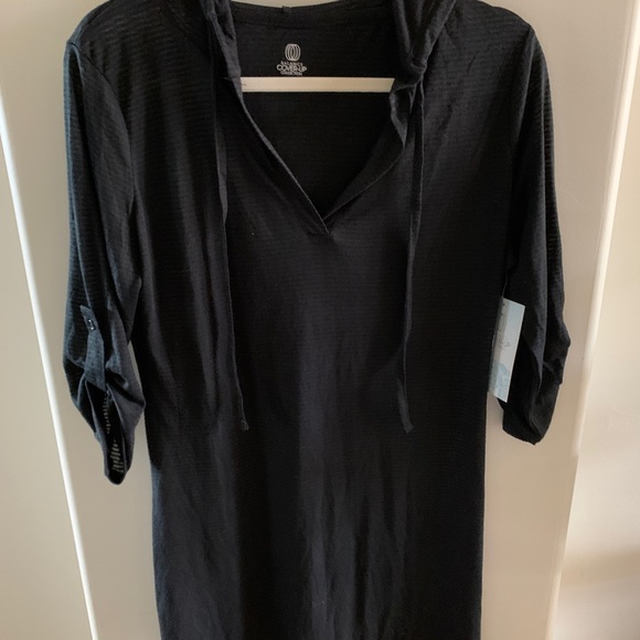Balance Collection | Swim | New Black Hooded Swimsuit Coverup | Poshmark